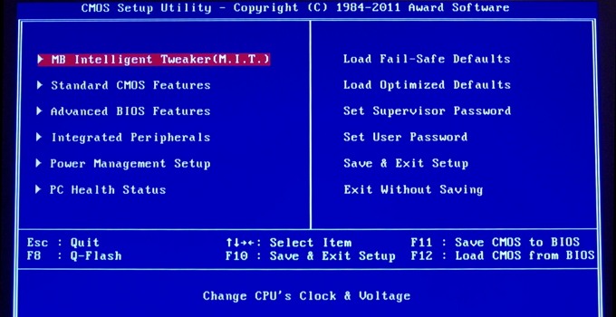 Pengertian. Fungsi, dan Komponen BIOS (Basic Input Output System ...