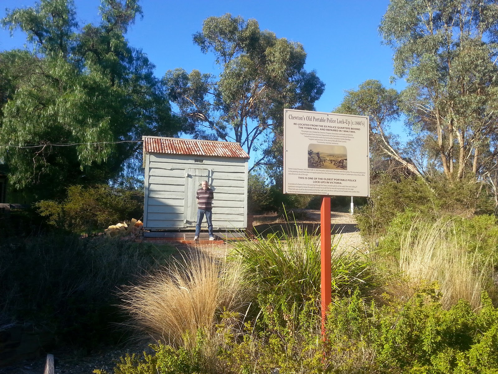 Valerius Copernicus: Chewton, Victoria, Australia. gold-mining town