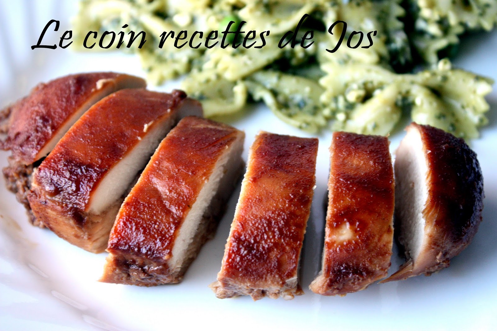 Le coin recettes de Jos: POITRINES DE POULET LAQUÉ AU MIEL ET ÉPICES