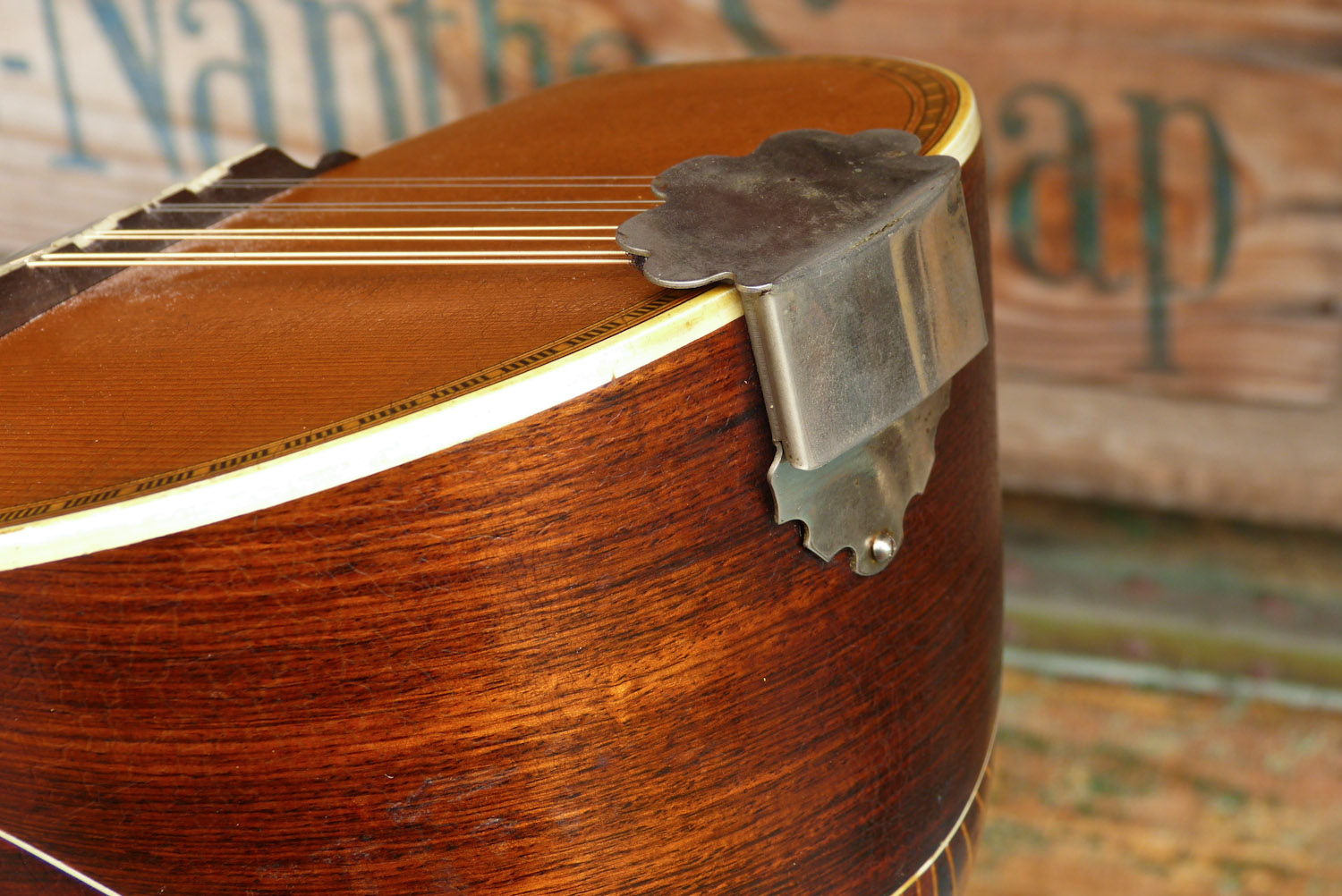 1910s Oscar Schmidt-made Stella Bowlback Mandolin