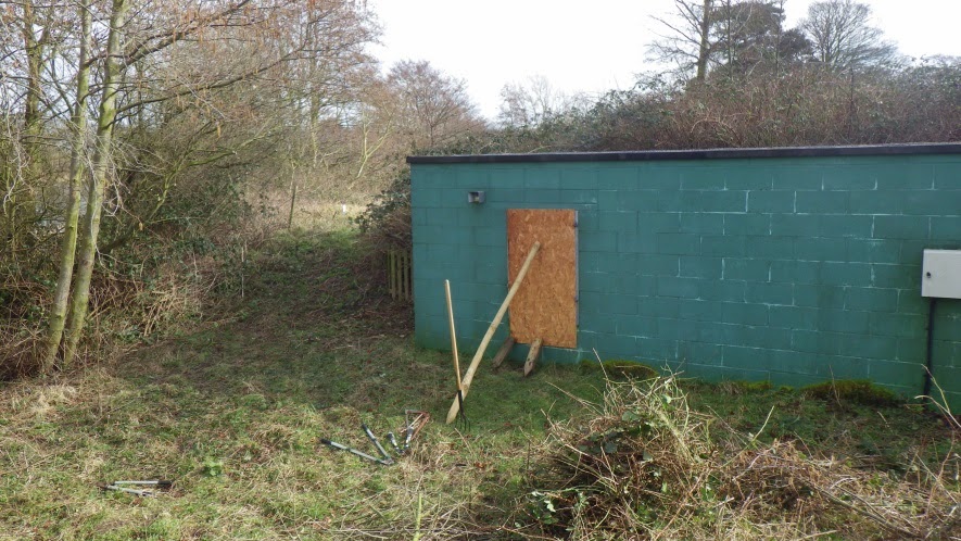 Norfolk Wildlife Trust: Careful clearing around the bat hibernaculum