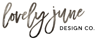 Lovely June Design Co.: large vintage botanical illustrations