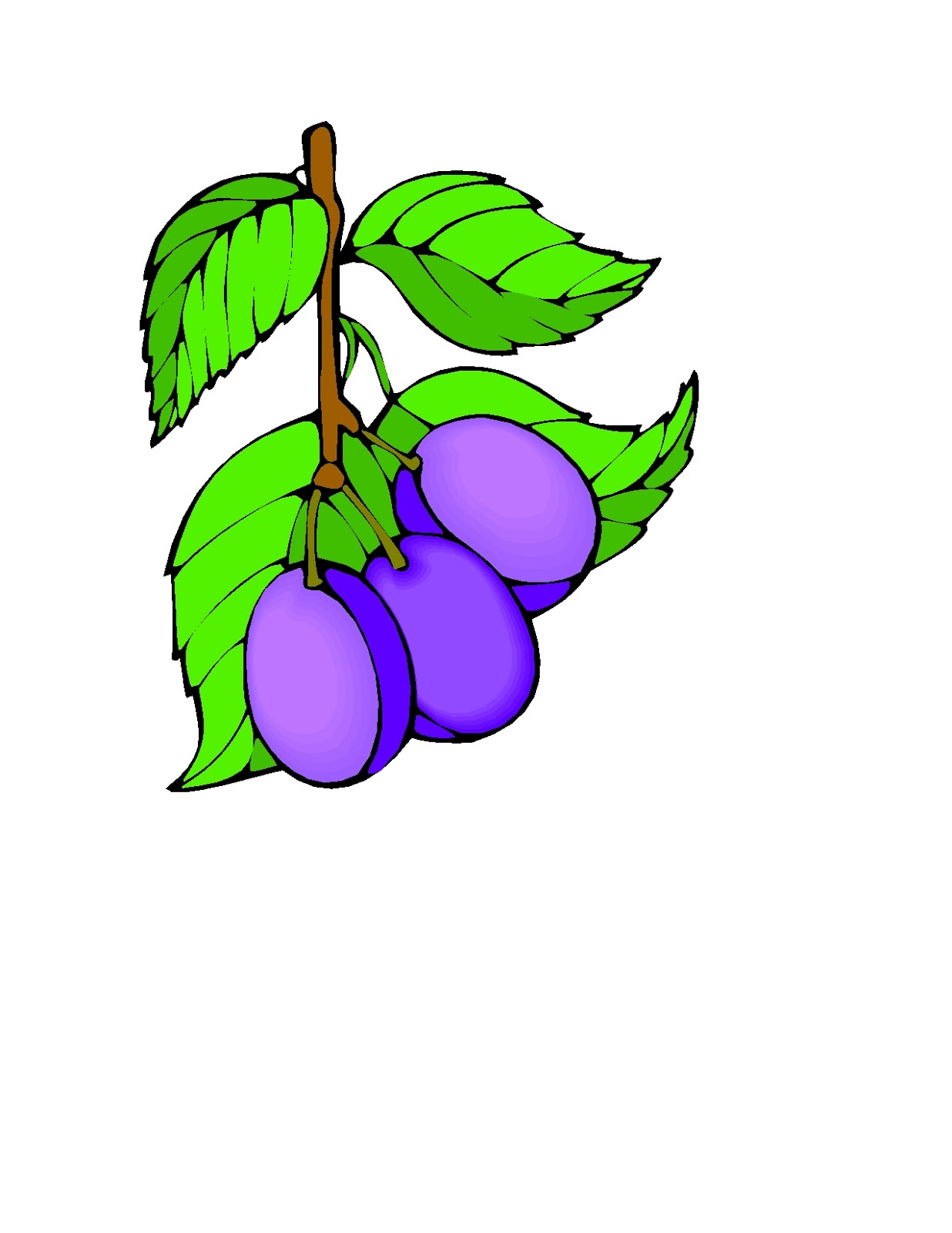 IMAGINI colorate cu Fructe si Legume :: Fise de lucru - gradinita si scoala