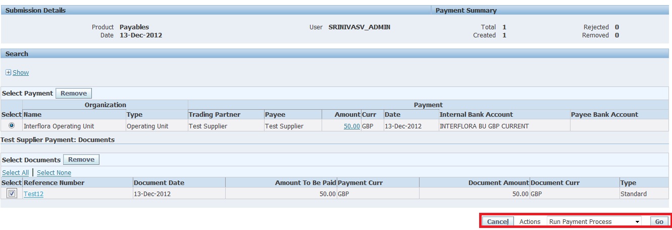 Batch Payment | Oracle Techno & Functional