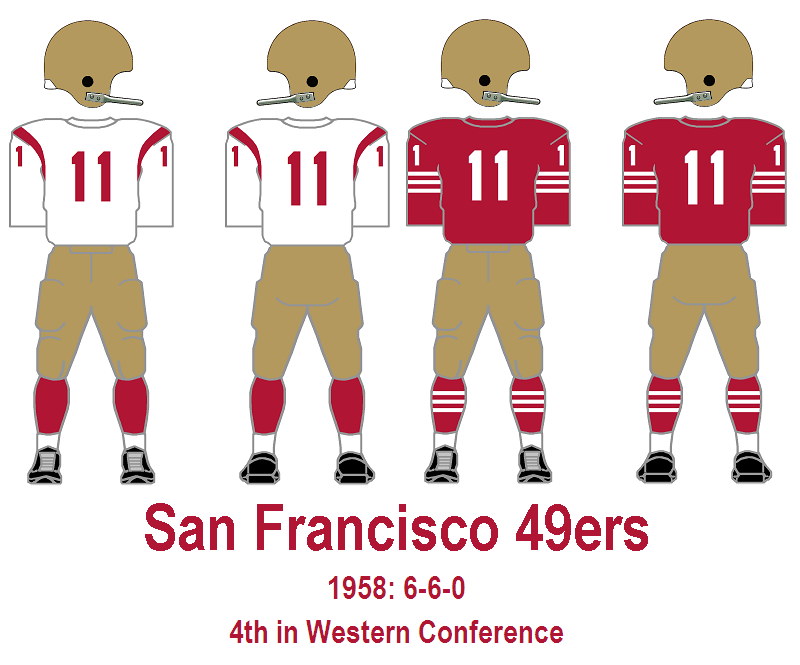 Bill's Update Blog: 1957-58 San Francisco 49ers