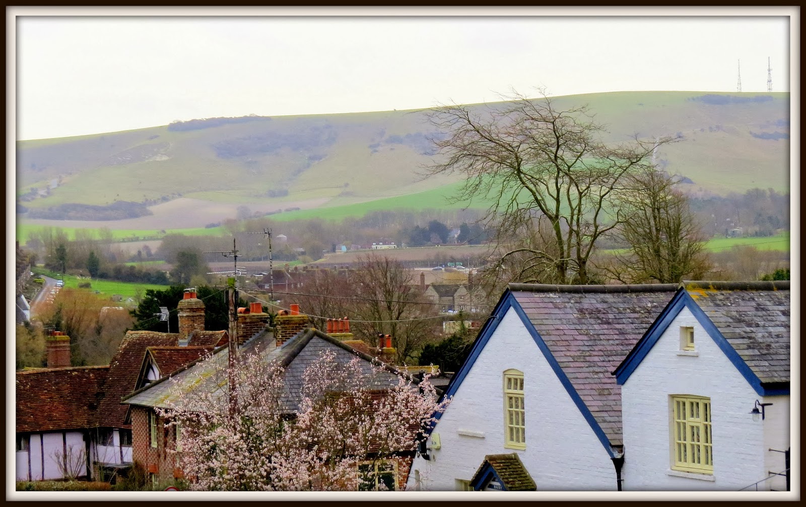 Grandma P's Ramblings Through Life: Glynde and Beddingham Hill. Part 1.