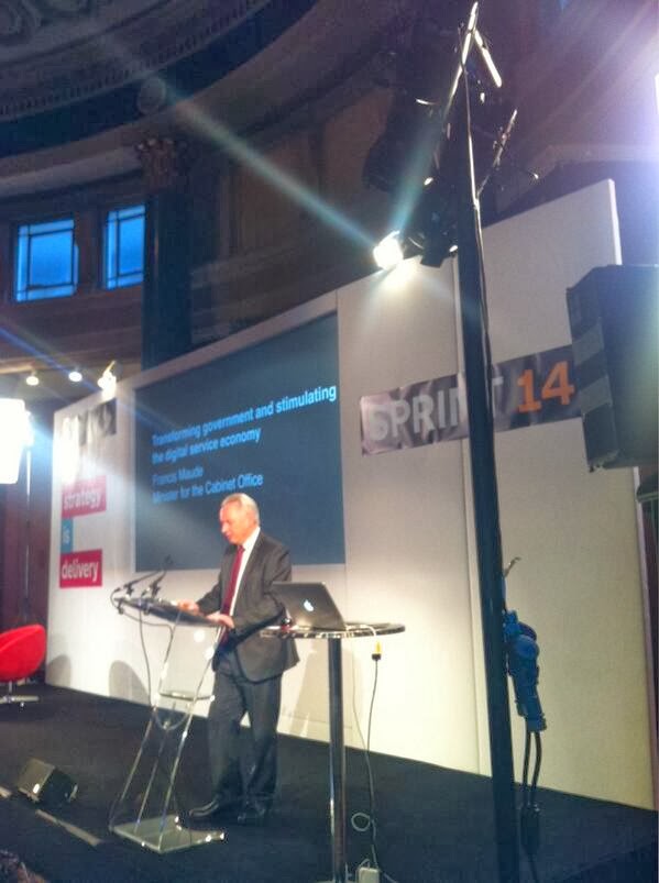 DMossEsq: Francis Maude: "We’re the JFDI school of government"