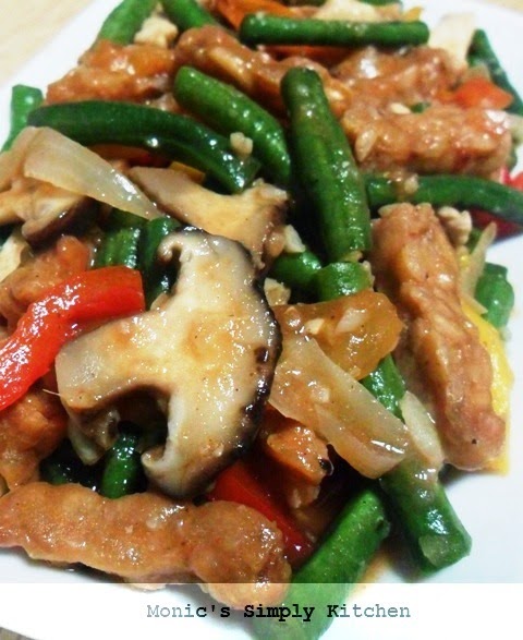 Oseng Kacang Panjang Jamur - Monic's Simply Kitchen