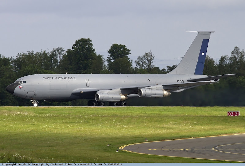 DEFENSA CHILENA: KC-135 DE LA FACH EN ALEMANIA
