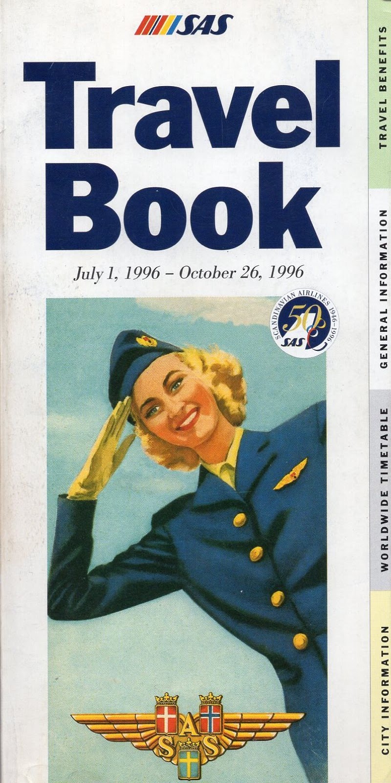 Airline memorabilia: SAS Scandinavian Airlines (1996)