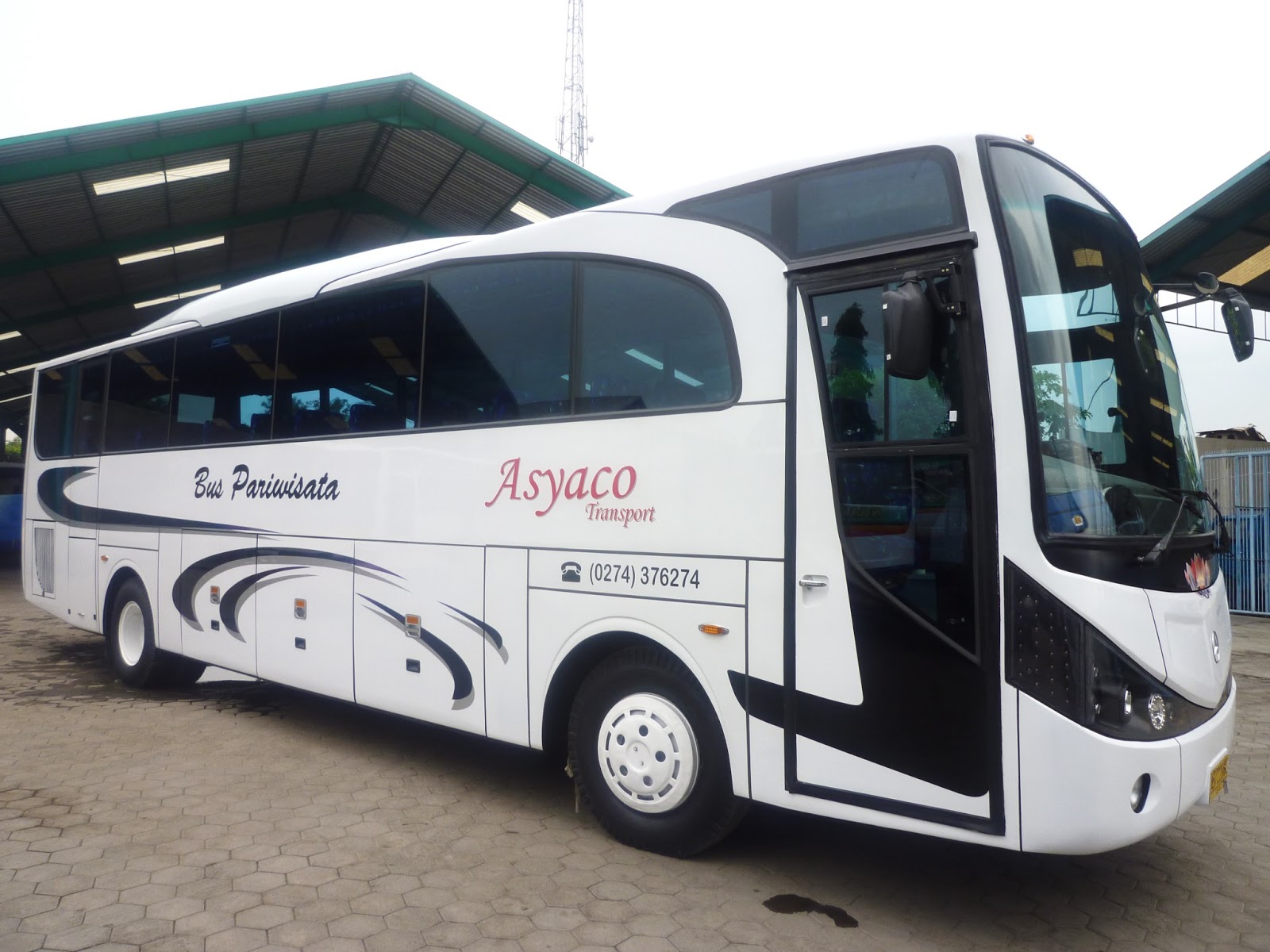 Gunung Mas: Contoh pekerjaan bis besar Asyaco