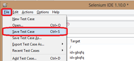 Selenium Guide: Record the script using selenium IDE plug-in