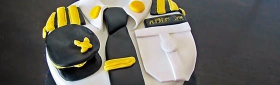 Pilot Uniform Cake now available in Penang