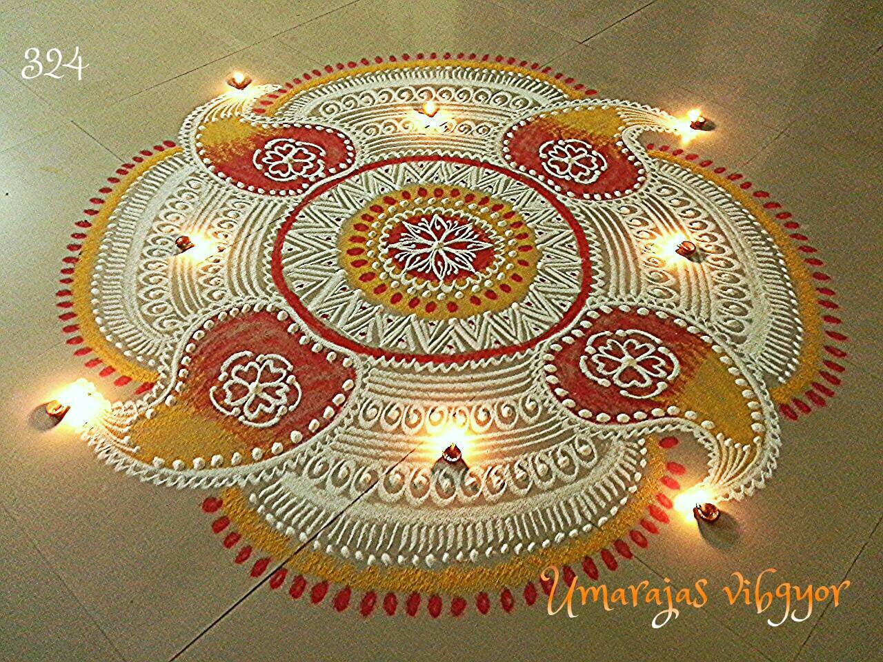 Rangoli Designs by Uma Raja