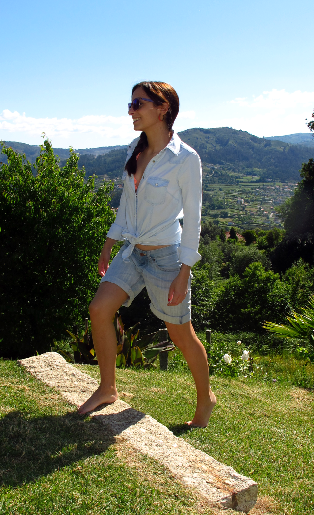 Denim & Neon for the pool | My kind of Joy