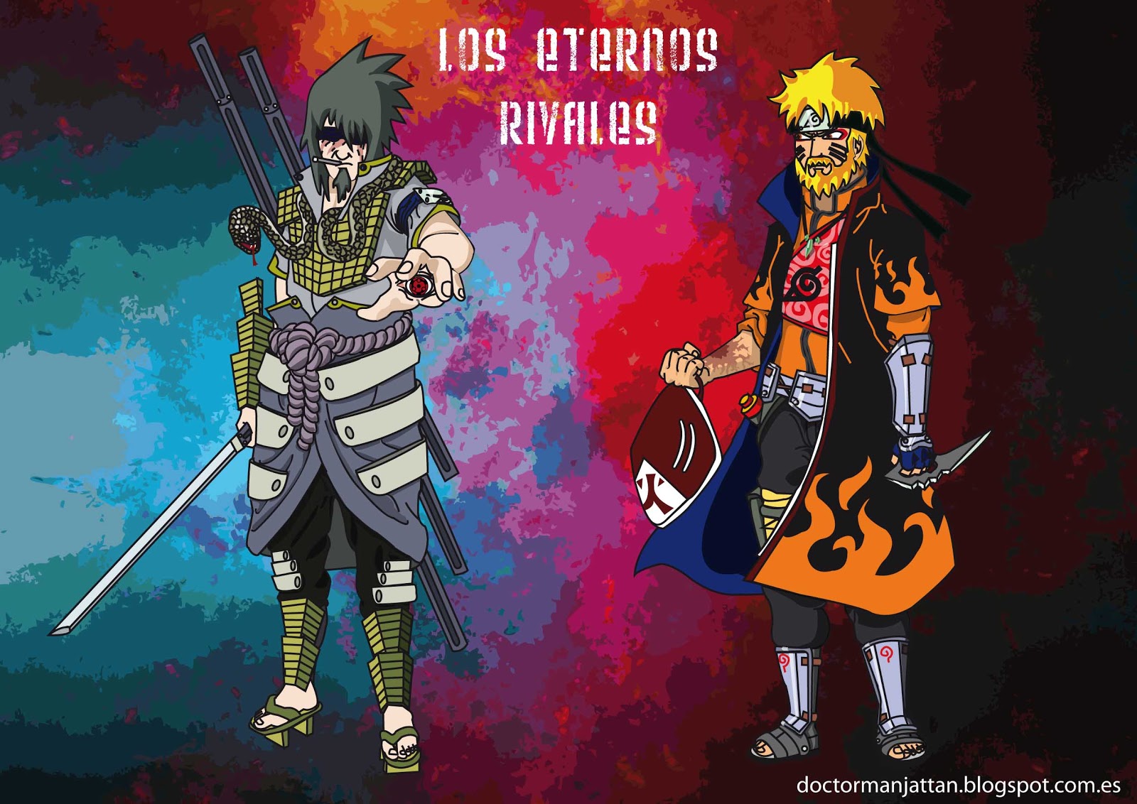 Doctor Manjattan: Naruto y Sasuke