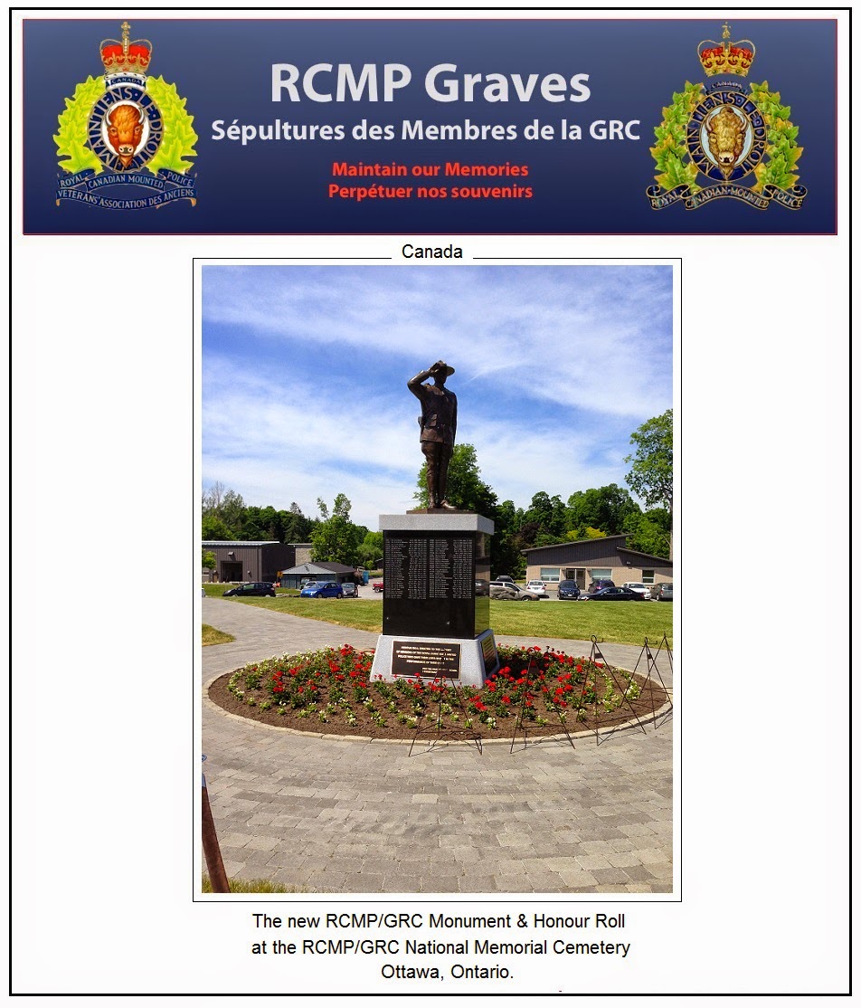 RCMP/GRC Grave Discovery & Information Website: www.rcmpgraves.com: New ...