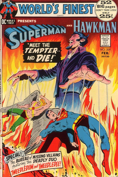Dave's Comic Heroes Blog: Superman Meets Hawkman