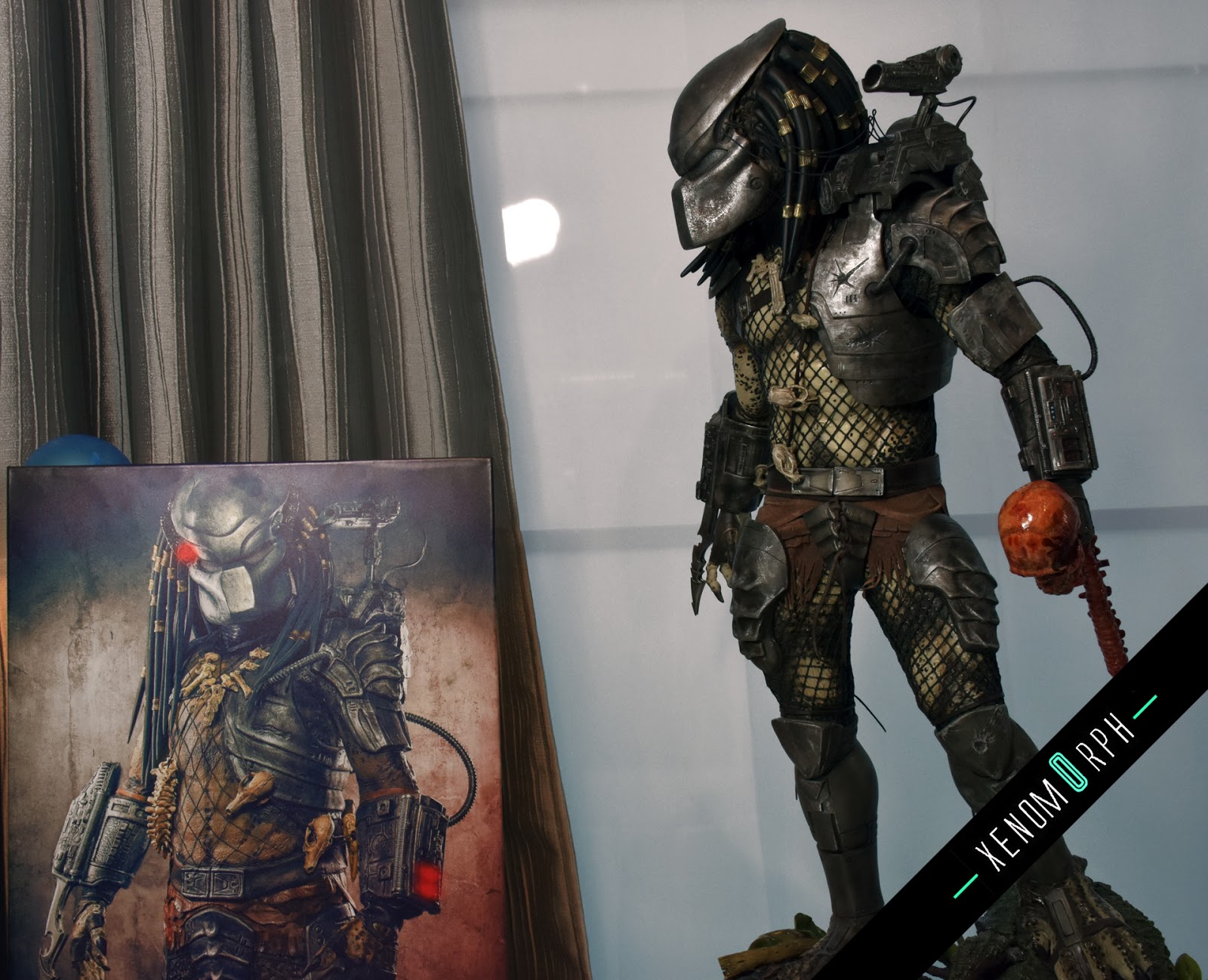 Sideshow Predator 1 Jungle Hunter maquette - repaint and resculpted ...