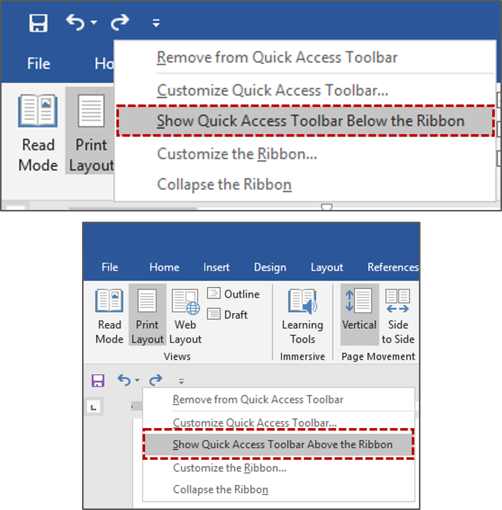 Panduan Lengkap Mengenai Quick Access Toolbar di Word 2019 - TeachMeSoft
