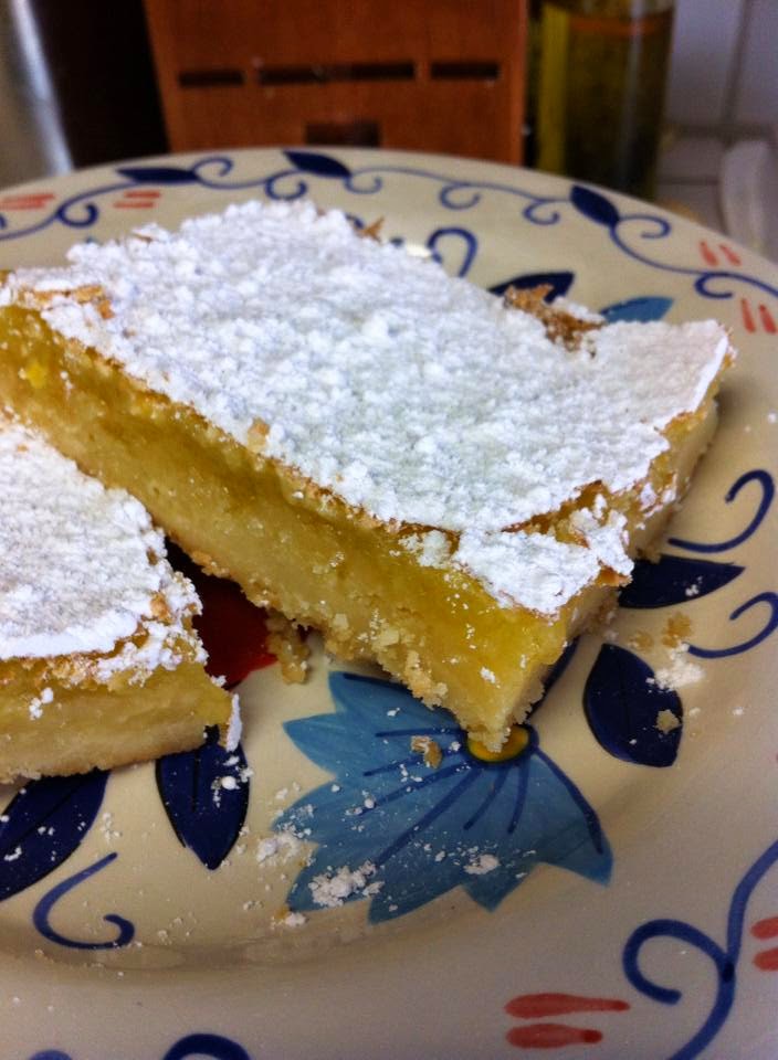 Talking Food: Lemon Squares: You had me at two sticks of butter!
