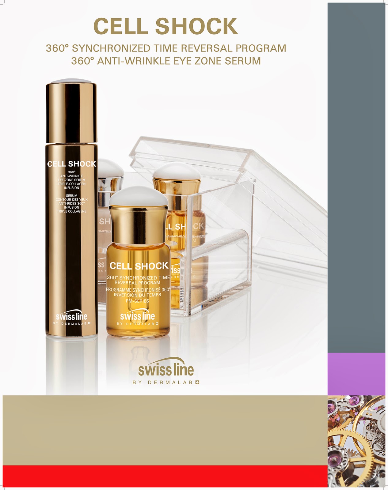 EVERGREEN LOVE: SWISS LINE Cell Shock 360° Synchronized Time Reversal ...