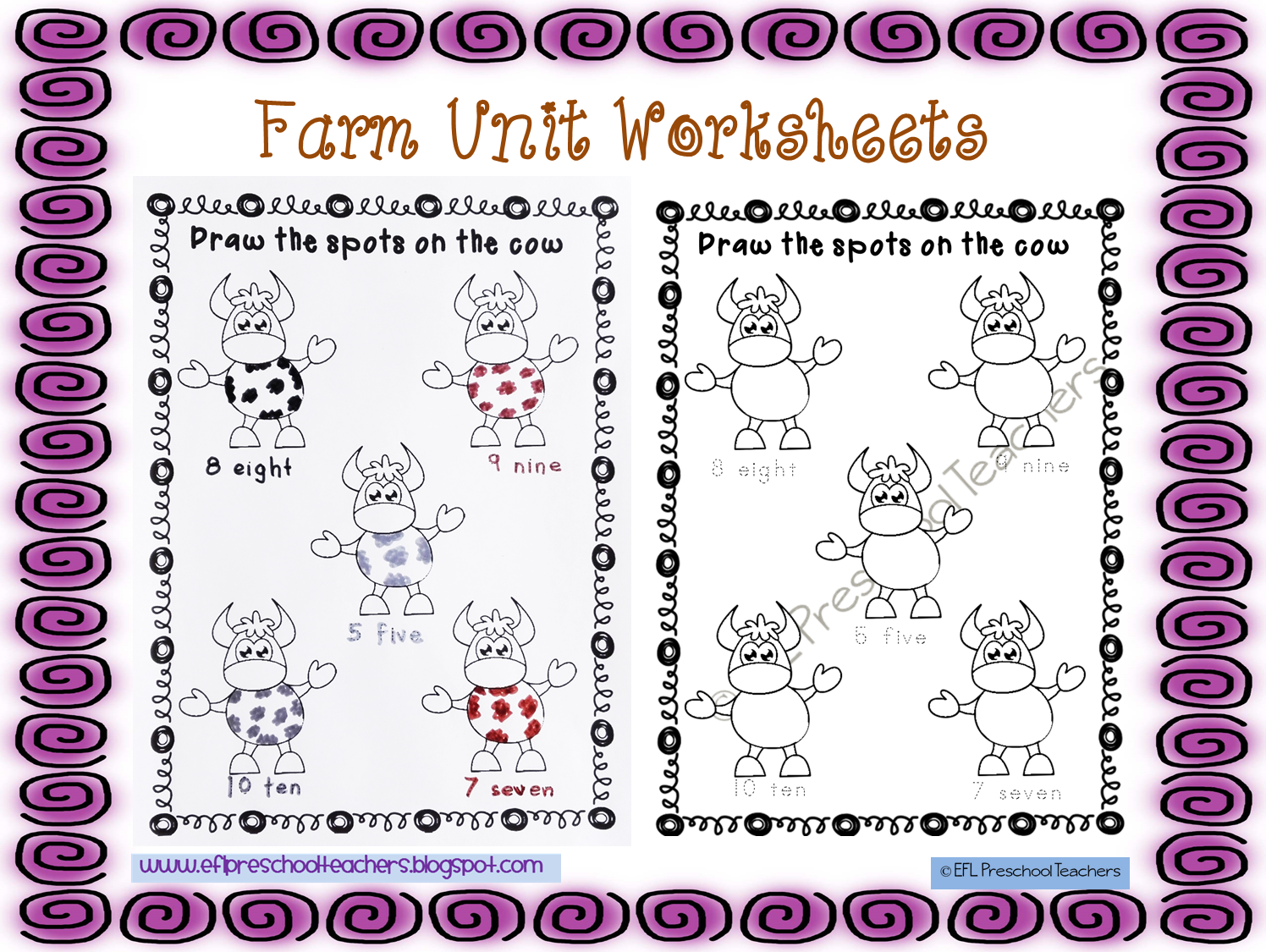 ESL/EFL Preschool Teachers: Farm Animals Theme for Preschool ELL