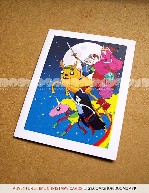 Adventure Time Time: Adventure Time Christmas Card
