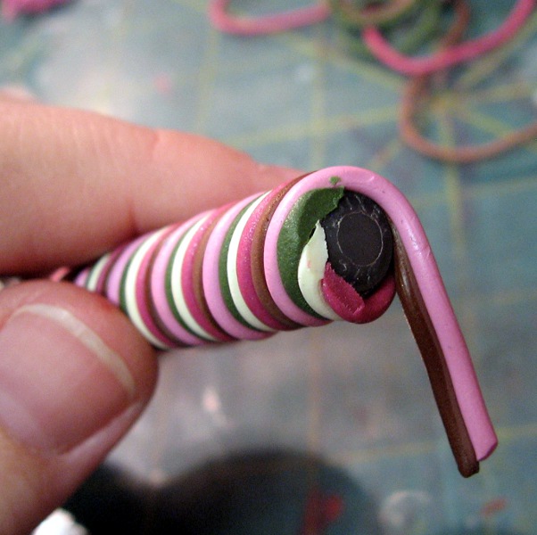 Kael Mijoy: Polymer Clay Tutorial: Striped Pen