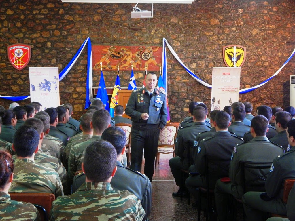 Επίσκεψη κ. Α/ΓΕΣ στη ΣΠΖ‏ - ΣΤΡΑΤΙΩΤΙΚΑ ΘΕΜΑΤΑ... ΕΠ ΩΜΟΥ