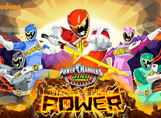 Nick lança jogo de Power Rangers Dino Charge