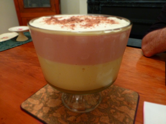 Love, Shoes and Cupcakes: Port Wine and Lemon Flummery