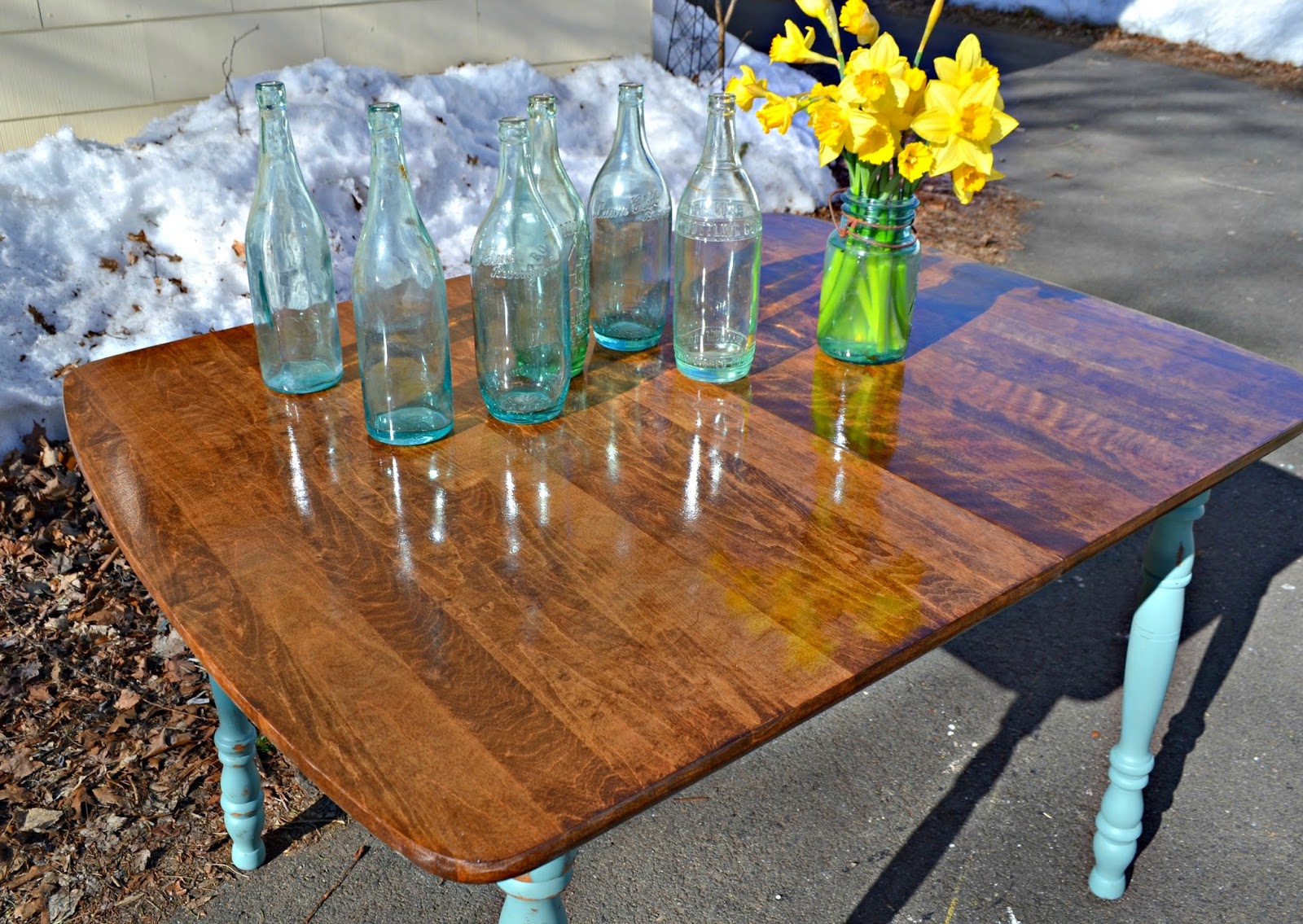 Heir and Space: A Maple Cottage Dining Table