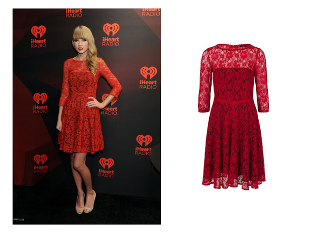 I Want to Dress Like a Celebrity: Taylor Swift French Connection Dress ...