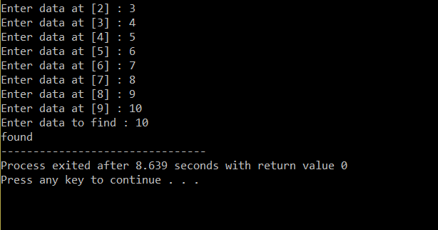C Program Of Binary Search ~ Program Nerd