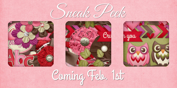 Cinnamon Scraps: Sneak peek and freebie!