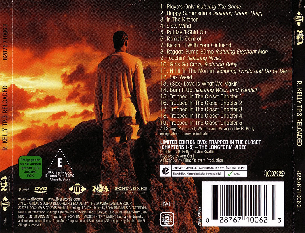 Encarte: R. Kelly - TP.3 Reloaded (Limited Edition) - Encartes Pop
