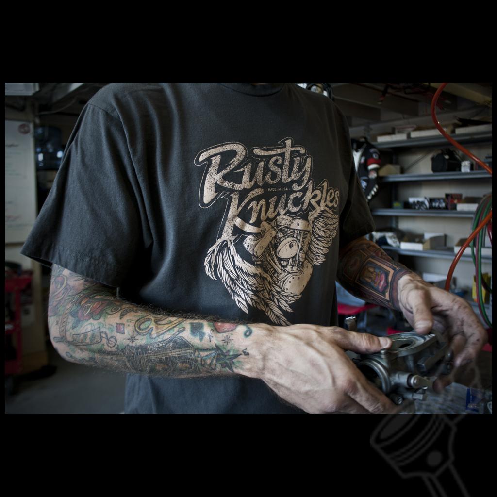 New Rusty Knuckles Merch, Order Now - Rusty Knuckles - Motors and Music ...