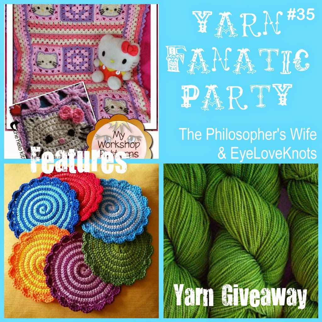 The Philosopher's Wife: Yarn Fanatic Party #35