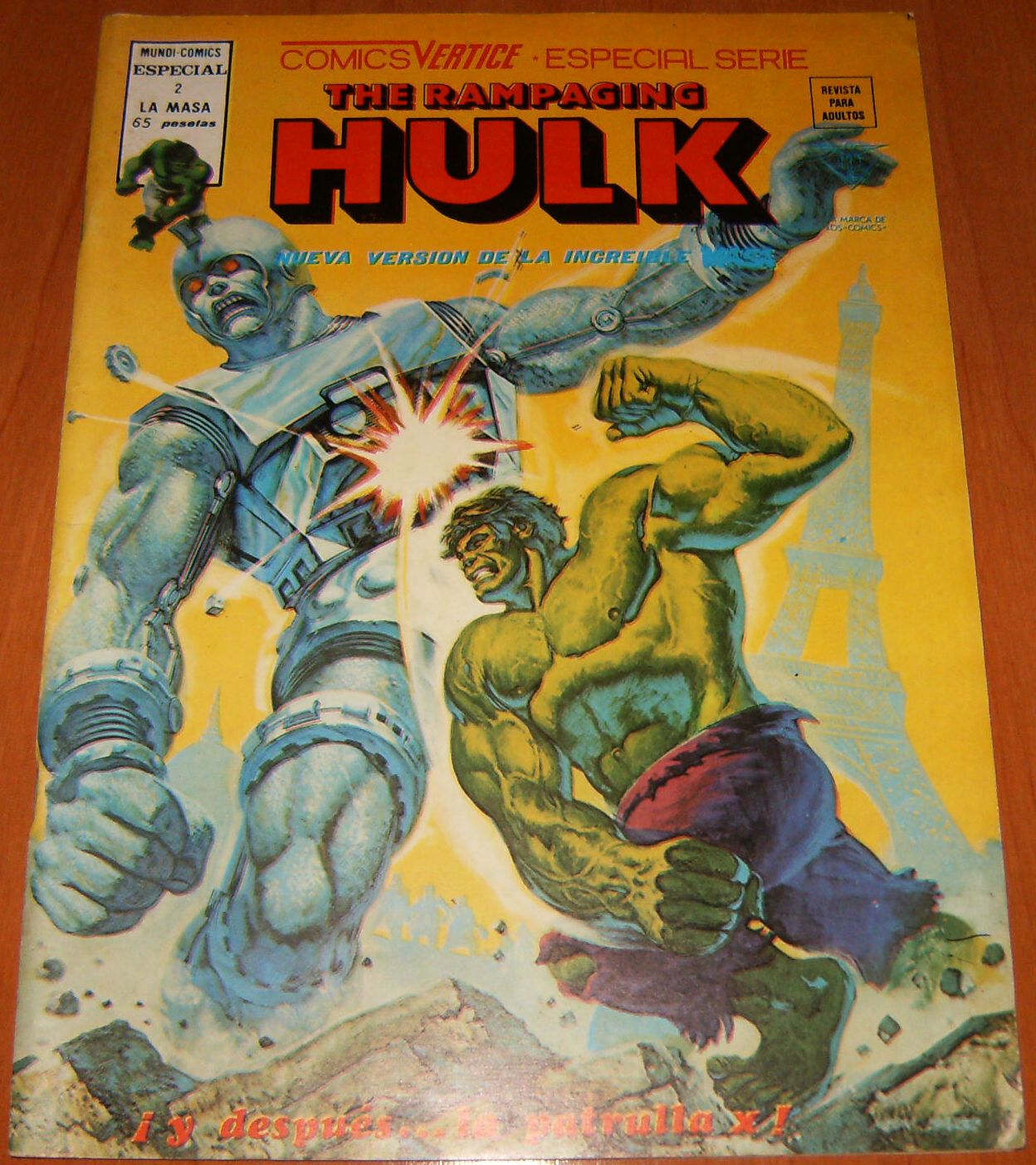 COMIC-ODINSON: HULK. The RAMPAGING HULK 01 a 15 Vértice COMPLETA: