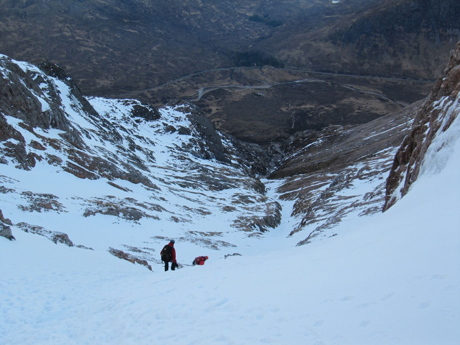 NOT QUITE - TOUCHING THE VOID: Easy Gully II (adj Curved Ridge) with ...