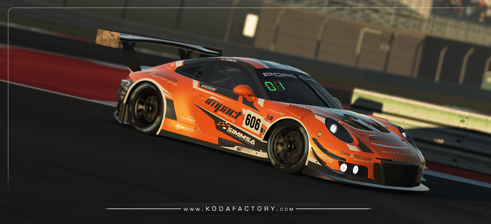 Koda Factory: SIMMSA Porsche 911 GT3 R | rFactor 2