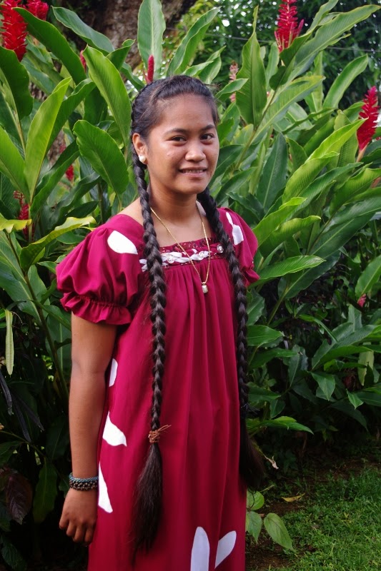 Braids & Hairstyles for Super Long Hair: Micronesian Girl~ Pocahontas ...