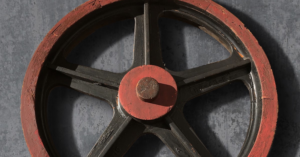 Vintage Wood Foundry Gear Molds