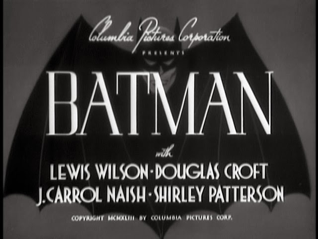 INTERVALO CULTURAL RIO: BATMAN, NO CINEMA DOS ANOS 40, ERA SINÔNIMO DE ...