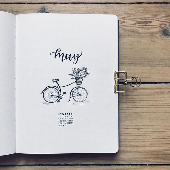 BULLET JOURNAL: 10 Capas de Maio para você se inspirar - BLOG ALINE RIBEIRO