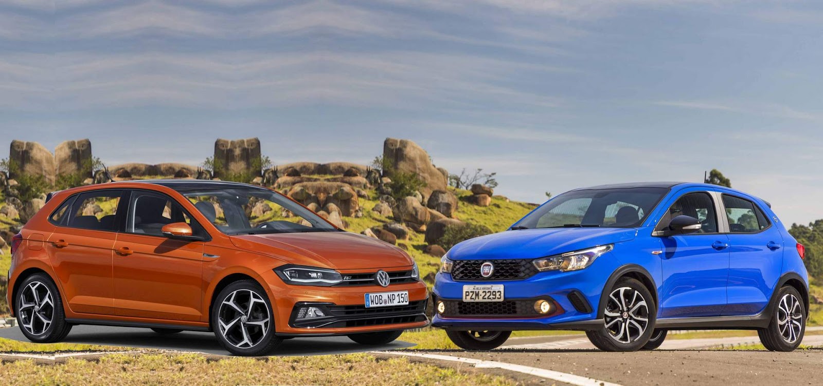 VW Polo vence o primeiro comparativo contra o Fiat Argo