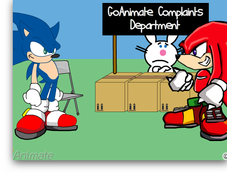GoAnimate Complaints Dept. Basic - Sonic Edition