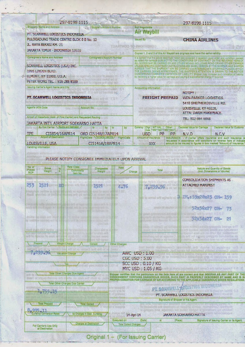e-Learning CI: AWB CHARGE