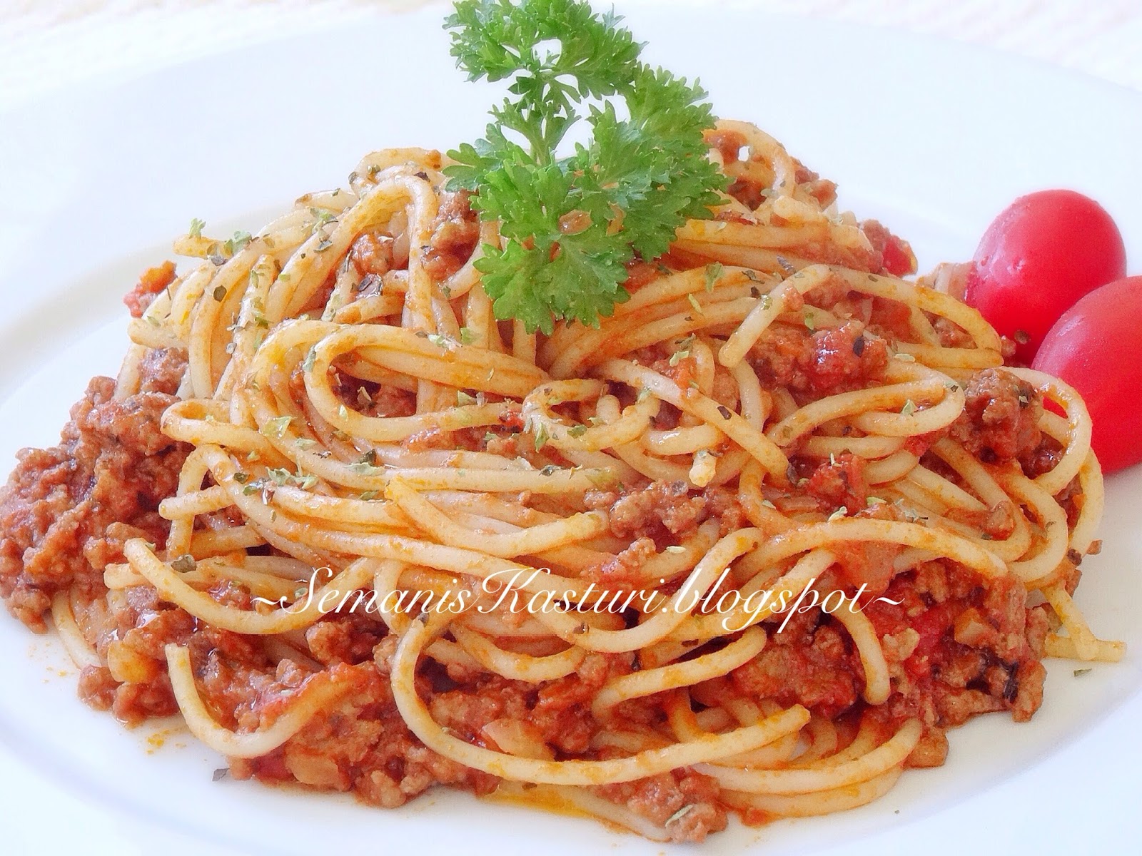 SPAGHETTI BOLOGNESE ~ Swesia's Journey